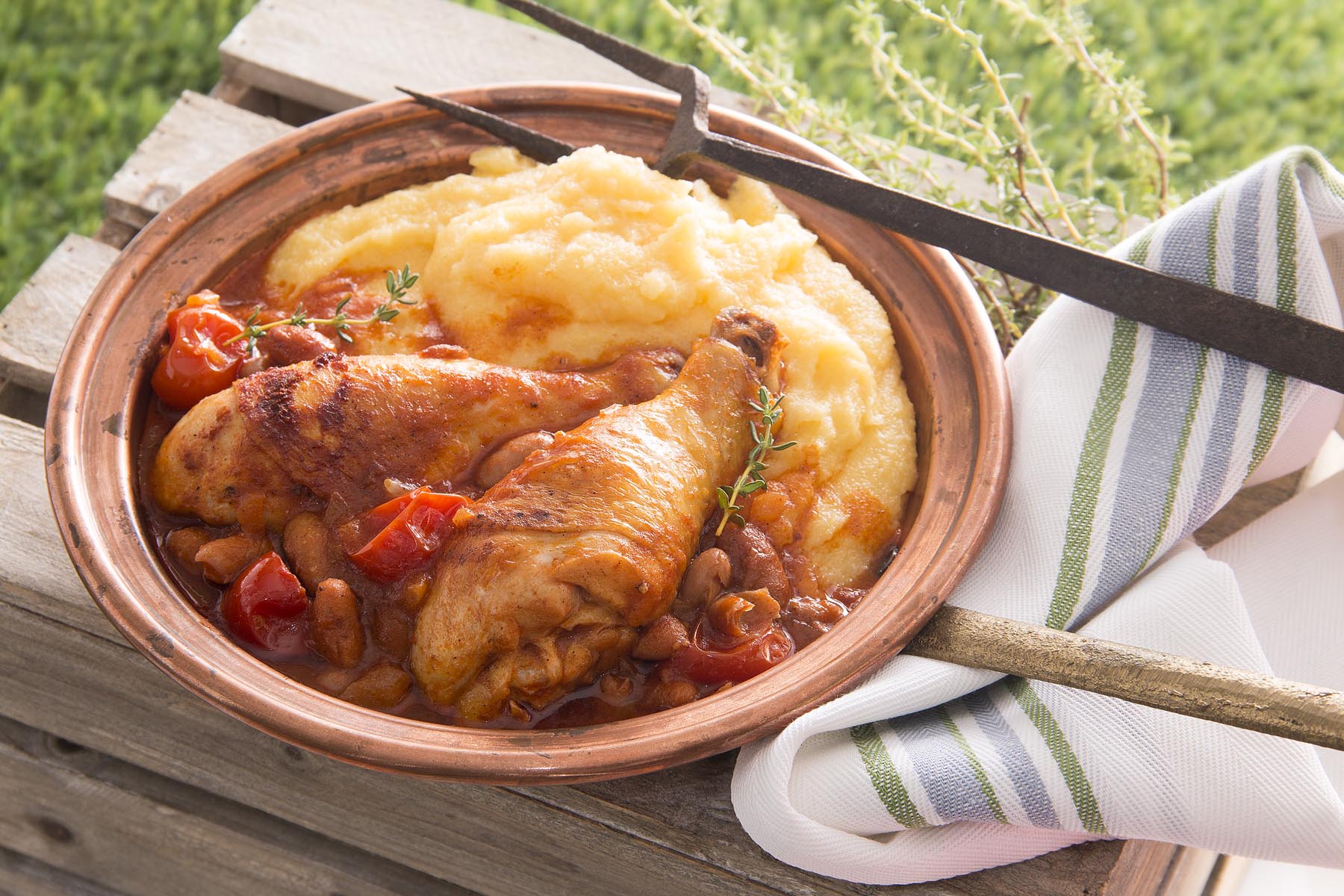 Fusi di pollo con polenta - Ricetta - Polenta Valsugana